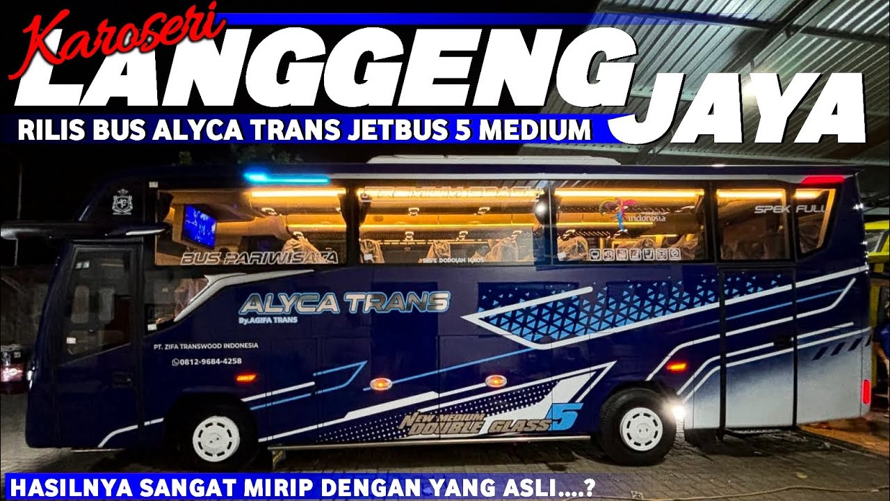 JETBUS 5 MEDIUM garapan KAROSERI LANGGENG JAYA - " Hasilnya Sangat ...