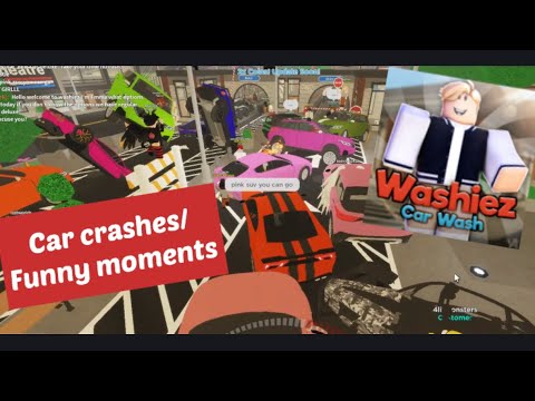 Washiez Car Crashes/ Funny Moments (ROBLOX Car Wash) - YouTube