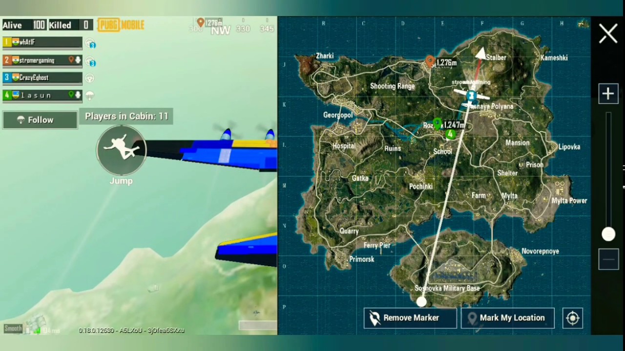 Let's go carzy on erangle map/ chicken dinner by crazy gaming😍😍please ...