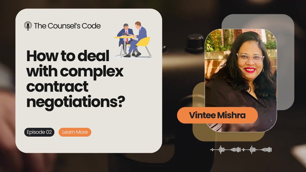 How to deal with complex contract negotiations? - YouTube