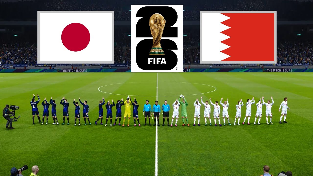 Japan vs Bahrain | FIFA WORLD CUP 2026 QUALIFICATION - YouTube