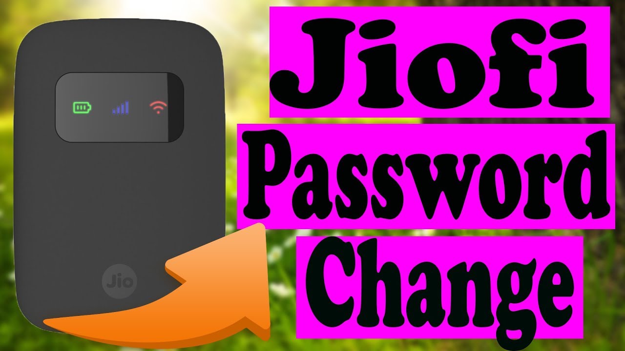 Jiofi Password Change YouTube jiofi-password-change-youtube