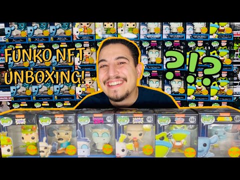 Unboxing Funko NFT Nickelodeon Series 2 Physical Redemption Pop Set ...