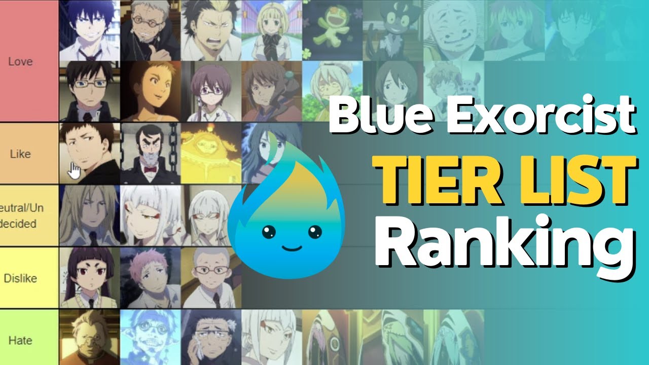 Ranking Blue Exorcist Characters (Ao no Exorcist Tier List)! 🔼 - YouTube
