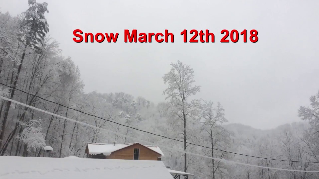 SPRING SNOW DAY - YouTube