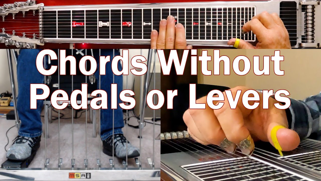 Play Chords Without Pedals or Levers | Pedal Steel Guitar Lesson - YouTube