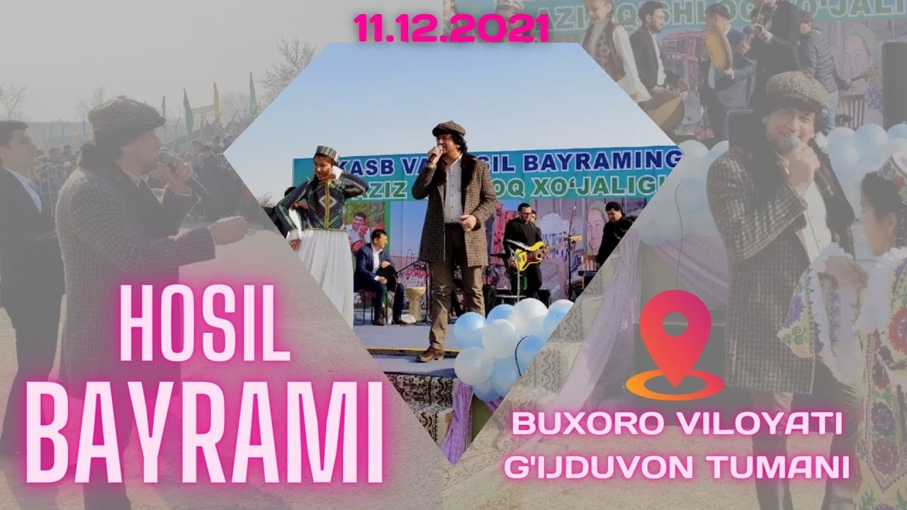 HOSIL BAYRAMI - FARHOD SAIDOV & SARBON GURUHI - BUXORO VILOYATI, G ...