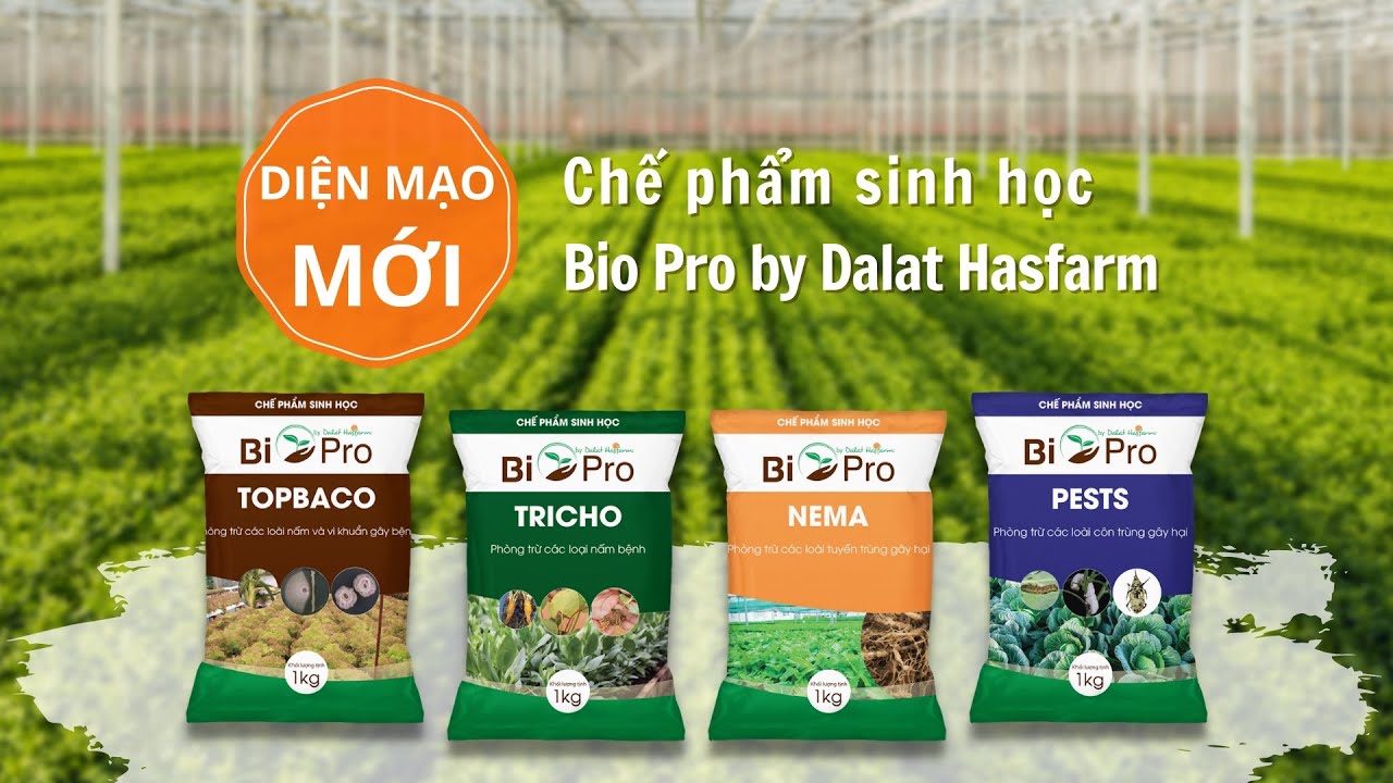 Chế phẩm sinh học Bio Pro by Dalat Hasfarm - Diện mạo bao bì mới 2022 ...