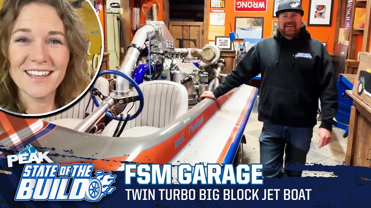 Mike Finnegan's 1,700 Horsepower BIG BLOCK Jet Boat | State of the ...