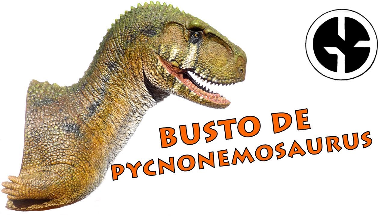 Busto de Pycnonemosaurus Bilinski Art - YouTube