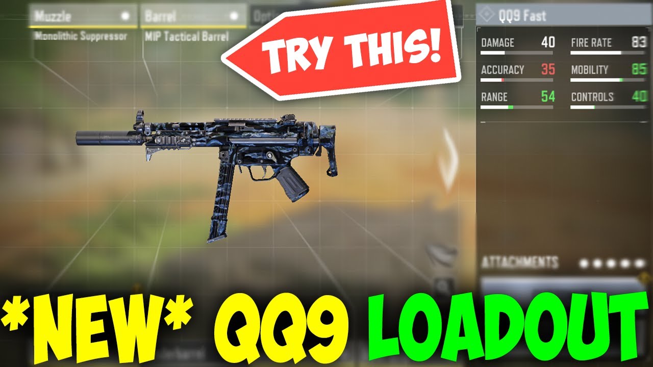 *NEW* AGGRESSIVE QQ9 LOADOUT in COD Mobile (Close to Mid range ONLY ...