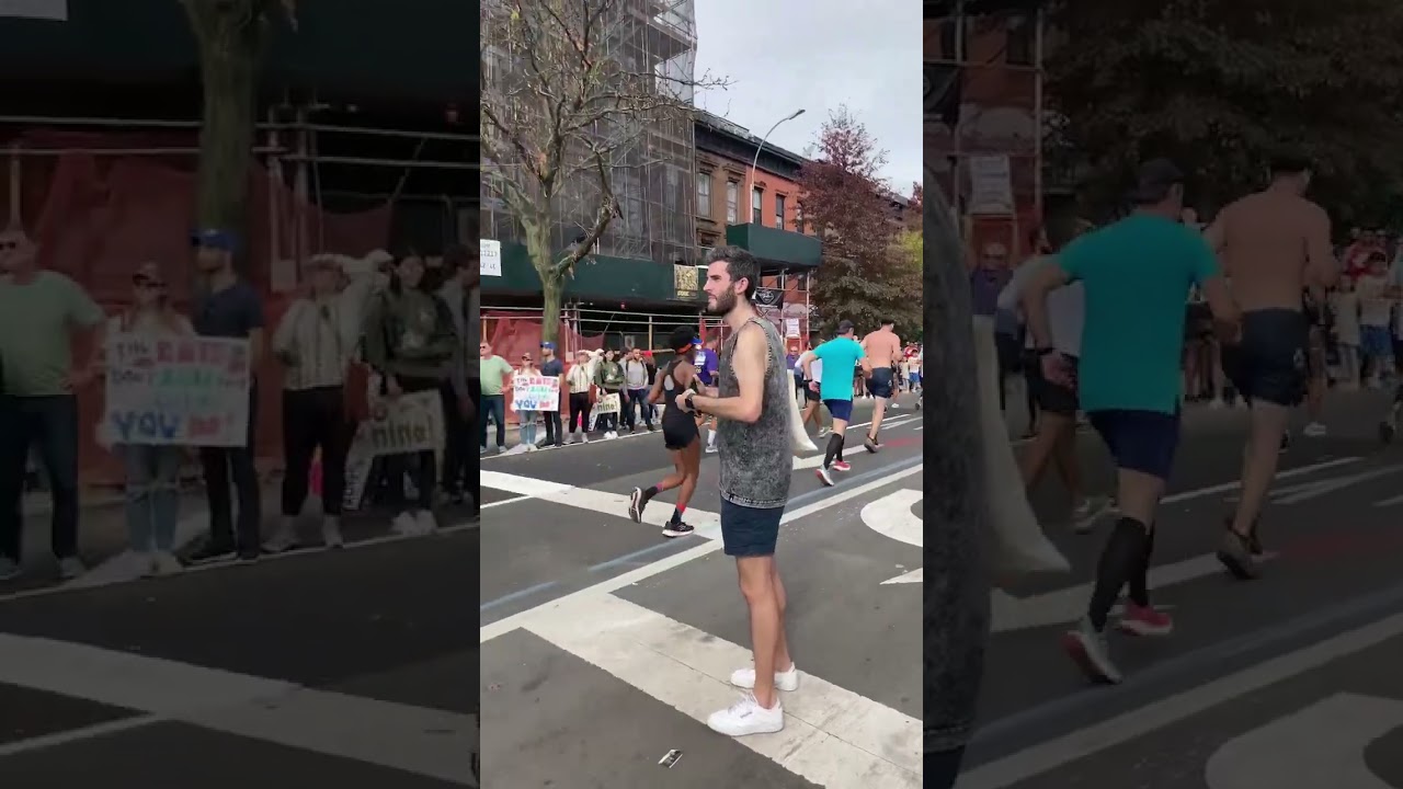 More than 50k people run in the nyc marathon - YouTube