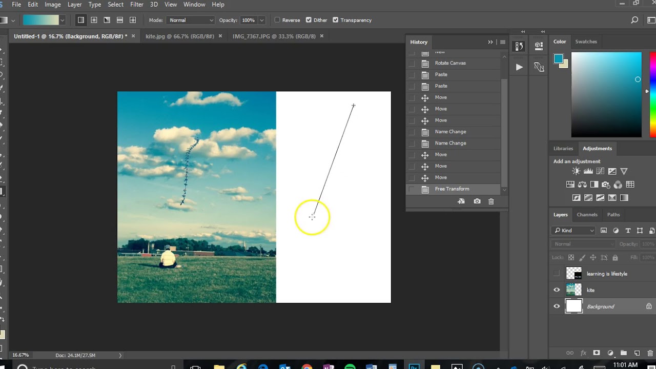 5 Gradient Tool Youtube