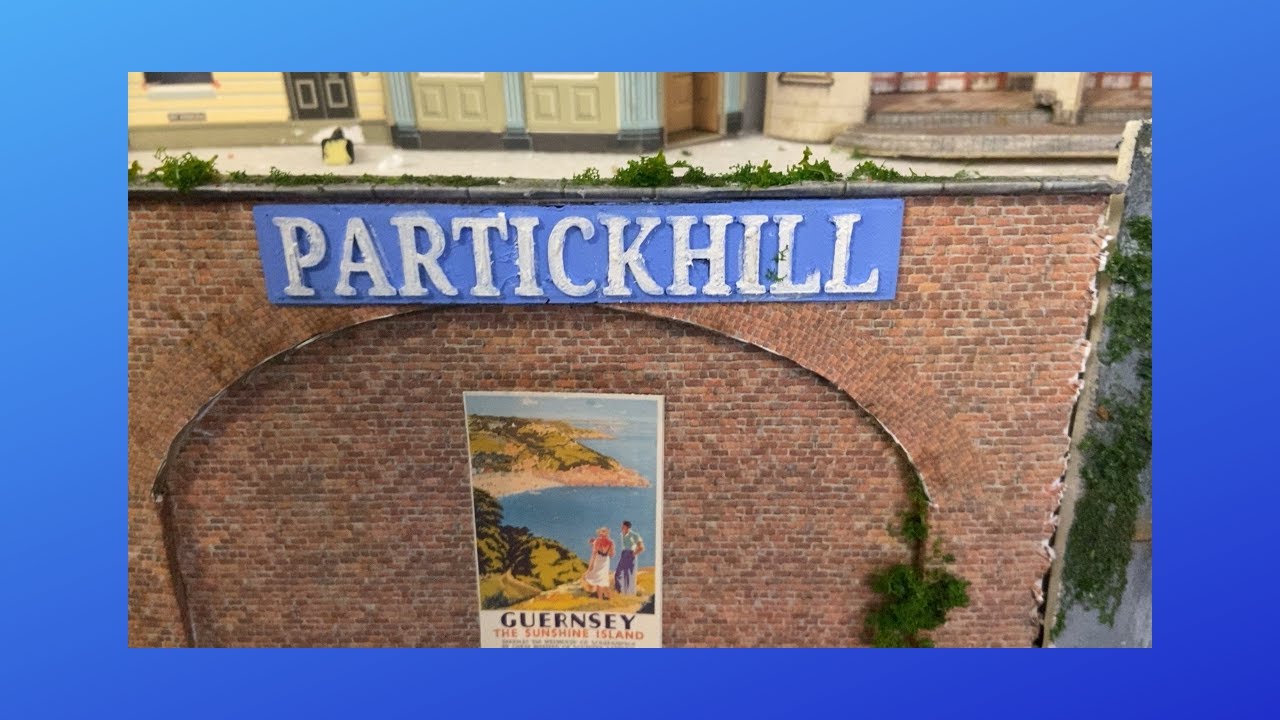 A quick update on my model railway layout Partickhill Station - YouTube