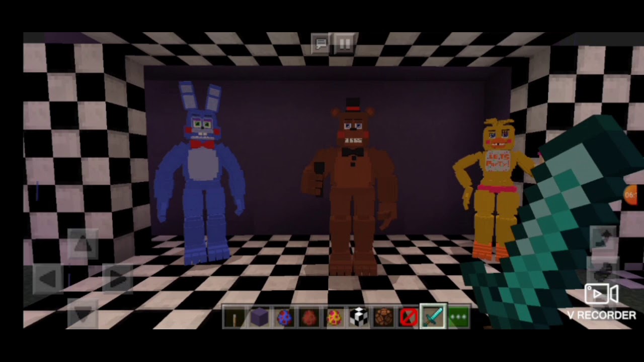 ESTE ES EL MEJOR MOD DE FNAF PARA MINECRAFT PE ♥️ - YouTube