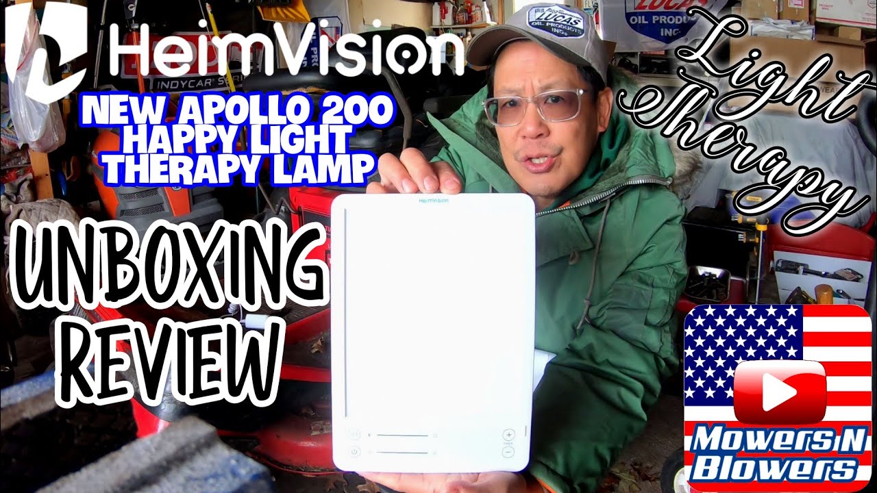 HEIMVISION APOLLO 100 200 HAPPY LIGHT UV FREE MOOD THERAPY LAMP ...