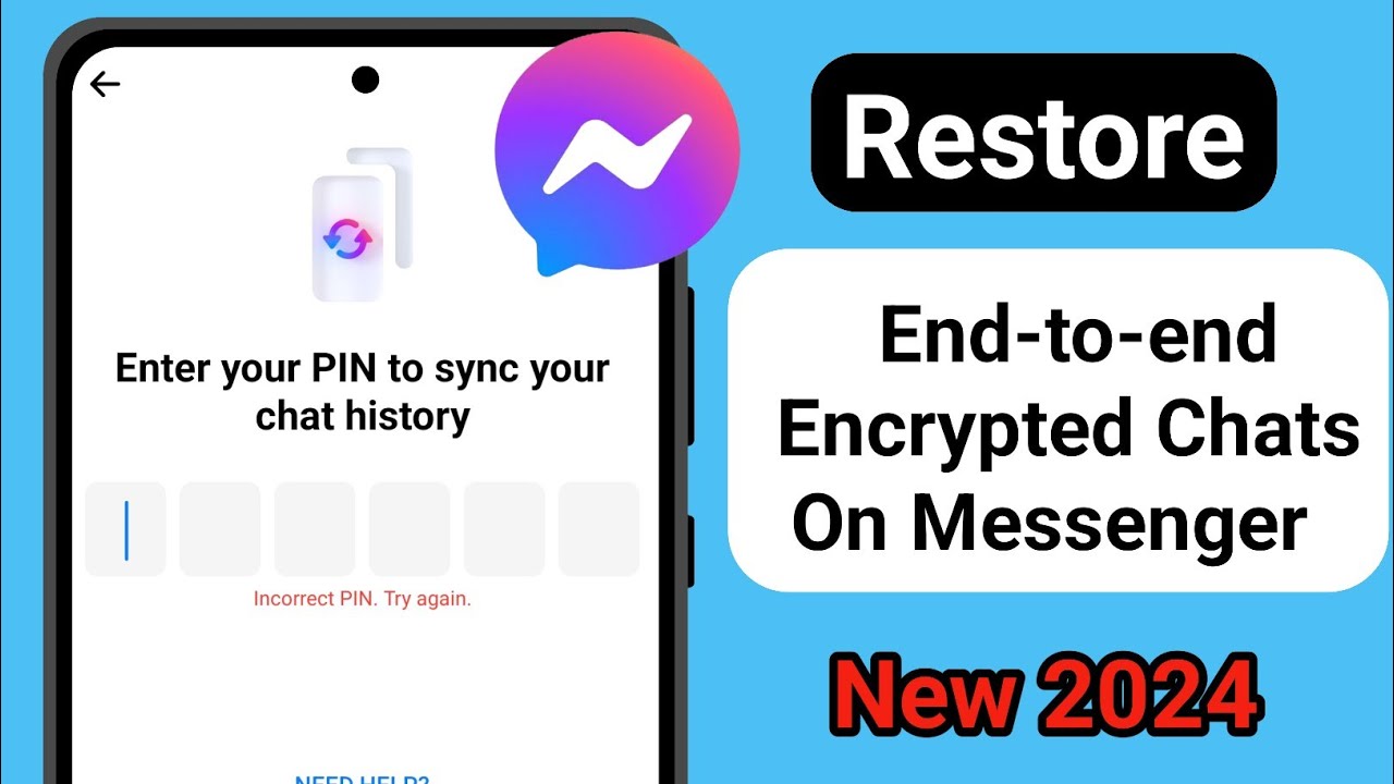 How to Reset End-to-end Encrypted Chat PIN Code on Messenger | Forgot ...
