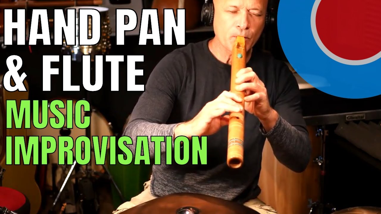 Hand Pan & Flute Dm Improvisation - YouTube