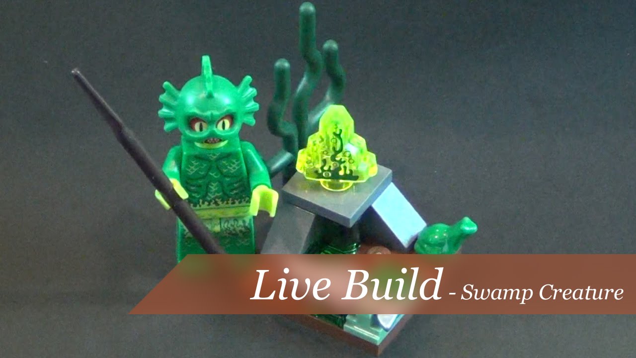 Live Build - Lego Monster Fighters Swamp Creature - Set #9461 - YouTube