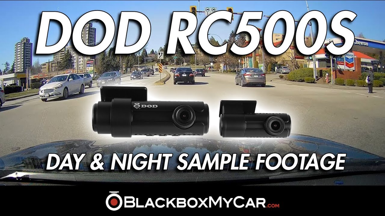 DOD RC500S Day & Night Sample Footage - BlackboxMyCar - YouTube