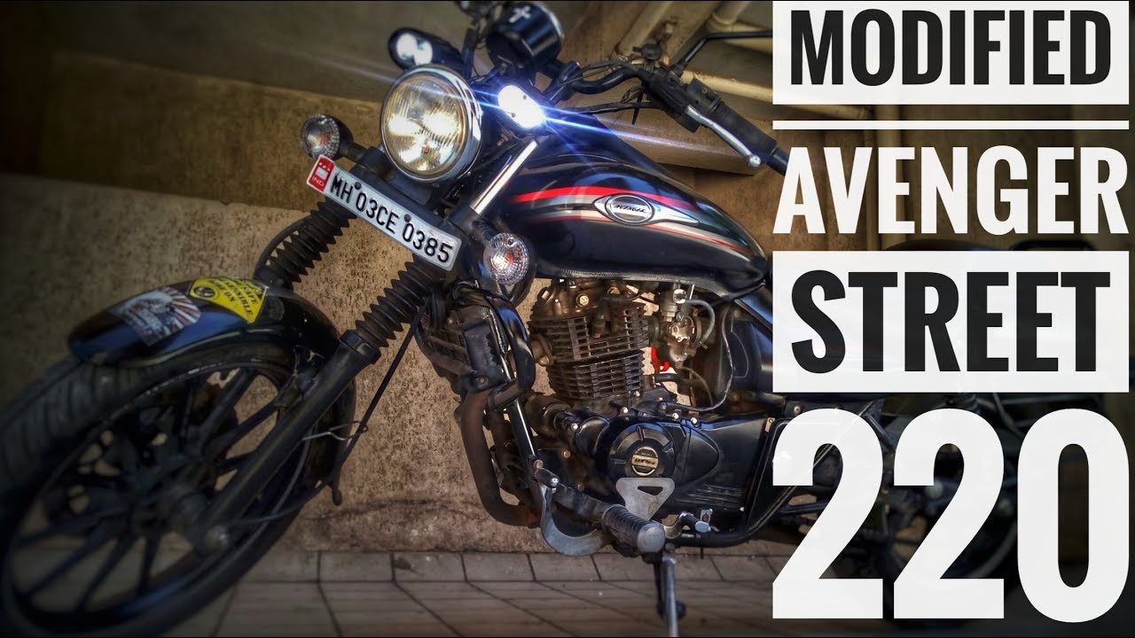 Bajaj Avenger 220 Street Modified - YouTube