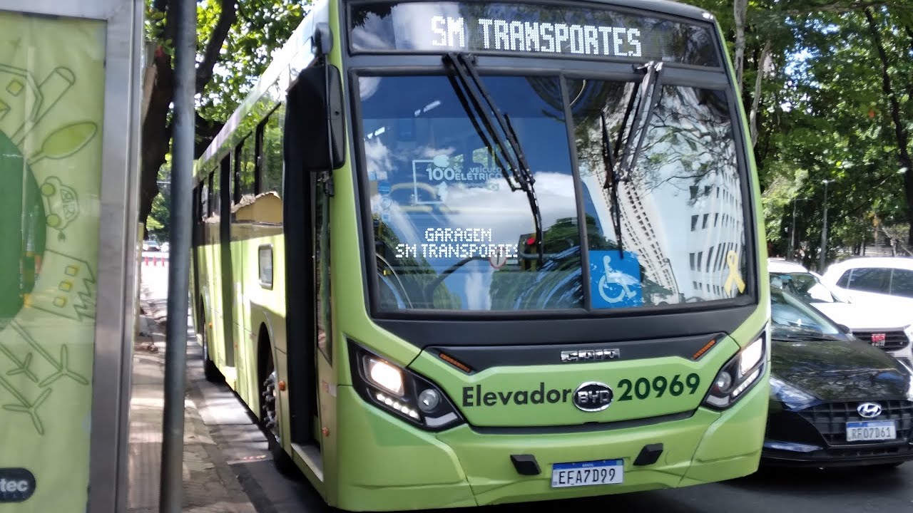 SM Transportes,20969 - Caio Millennium IV BYD D9A,Usem Fone (Parte 2 ...