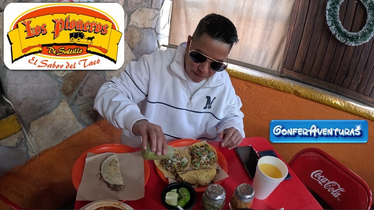LOS MEJORES TACOS DE SALTILLO, LOS PIONEROS, EXCELENTE - YouTube