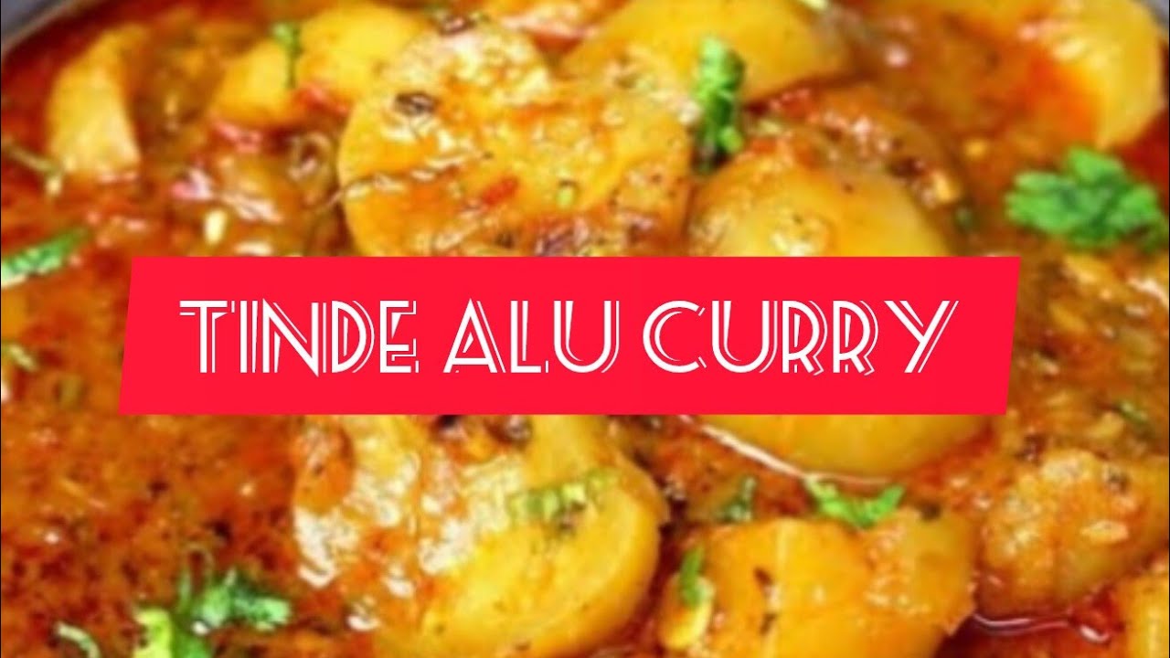 Tinde Alu Curry Recipe || Tinde ka Salan recipe || cooking vegetable ...