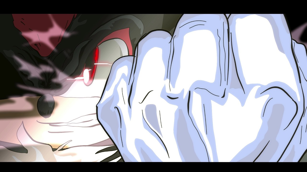 SHADOW THE HEDGEHOG DOMAIN EXPANSION SONIC THE HEDGEHOG X JUJUTSU ...