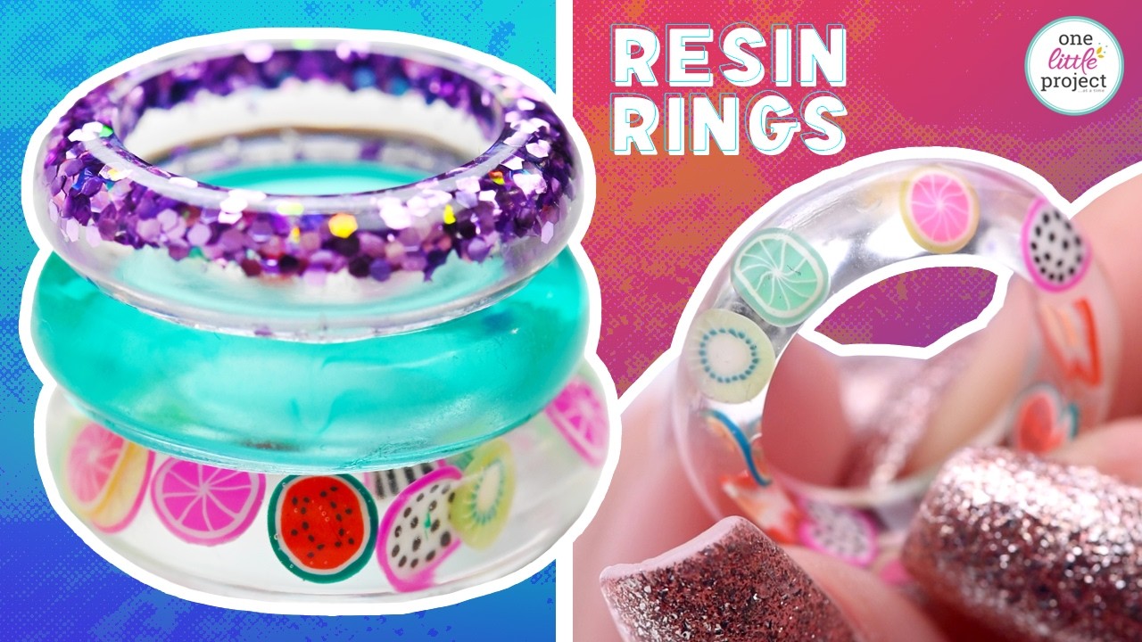 How to Make Resin Rings | Easy DIY Resin Ring - YouTube