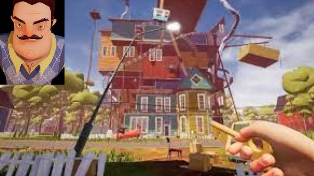 Hello Neighbor Act 3 with mod (This Thumbnail looks like The Neighbor ...