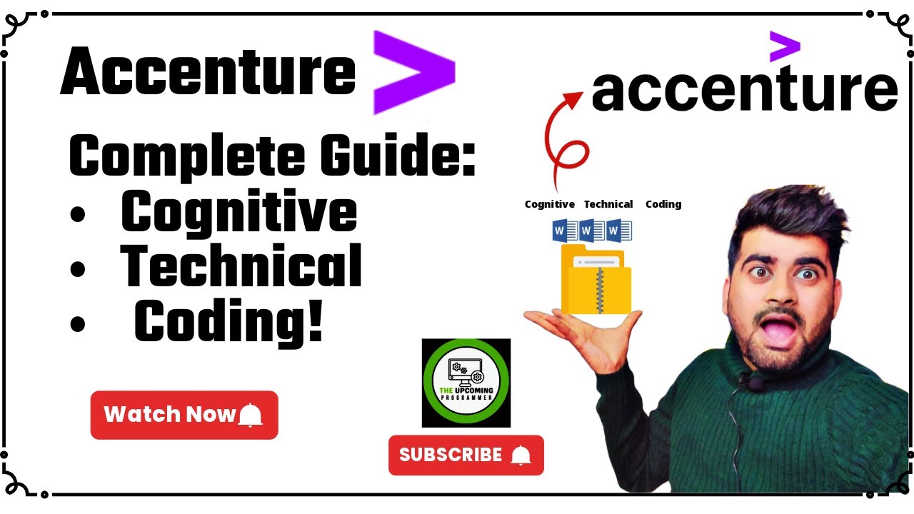 Accenture Placement 2025 | Cognitive & Technical Assessment Guide| Crack Your Placement in ...