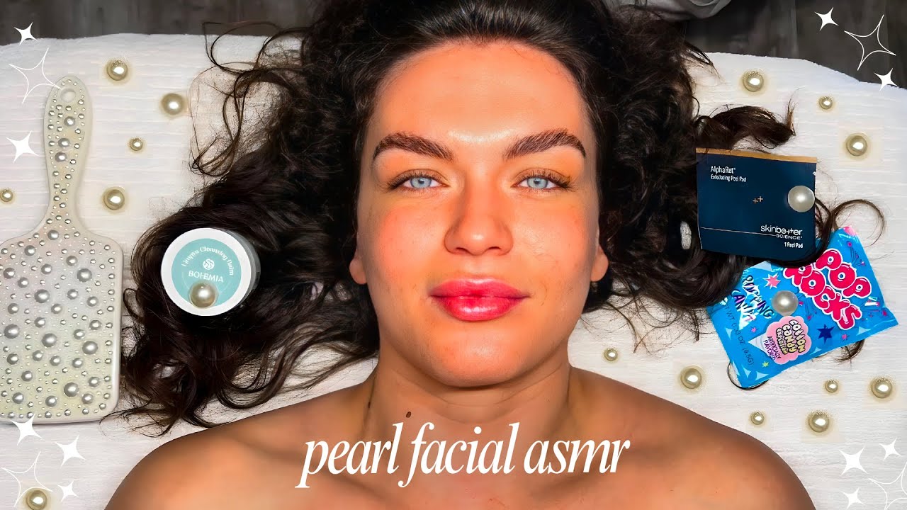 ASMR Facial for Relaxation - YouTube