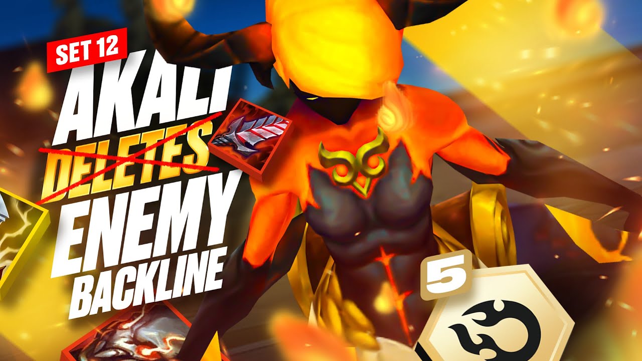 New Set 12 Akali Can ONE-SHOT the Entire Backline!! - YouTube