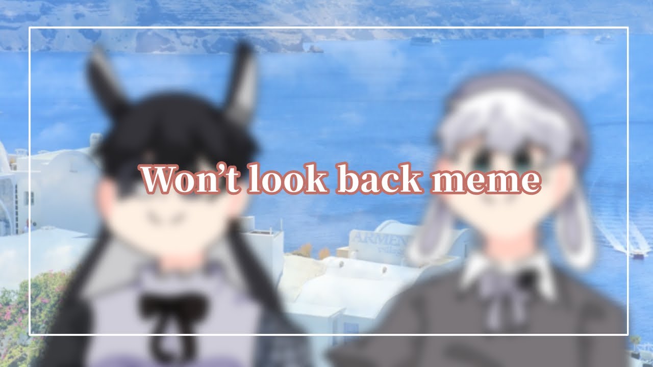 [X]Won’t look back meme / 다이하스클팀 면접 / [ 잠몽 ] - YouTube