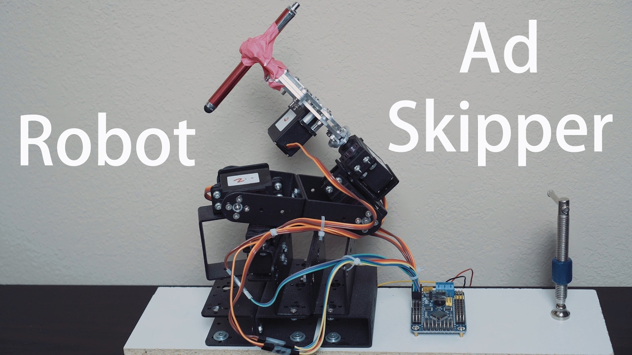 Making a YouTube Ad Skipper Robot - YouTube