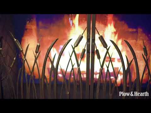 Water's Edge Fire Screen - YouTube