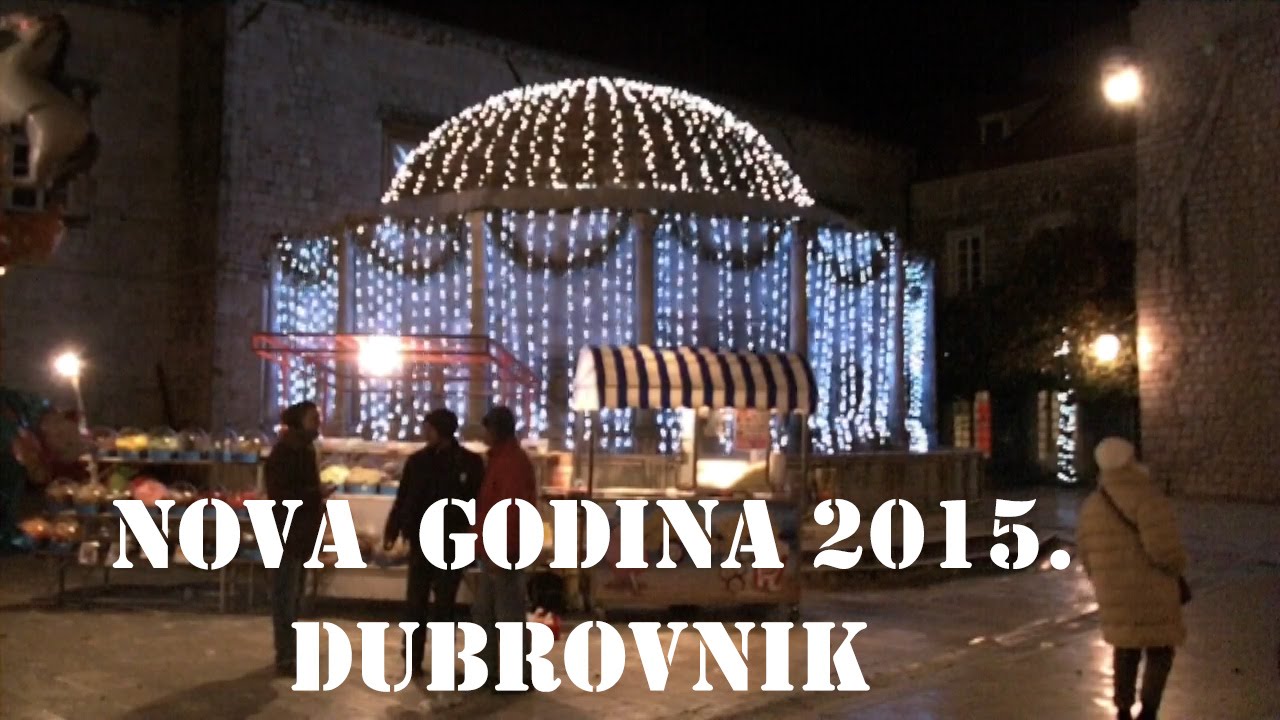 Nova godina 2015 Dubrovnik - YouTube