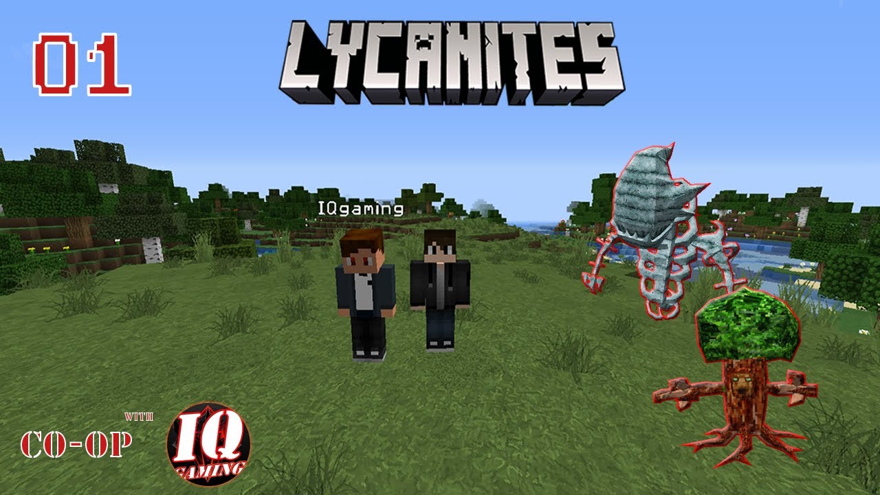 Back with Minecraft | Minecraft Lycanite Multiplayer | Part 1 - YouTube