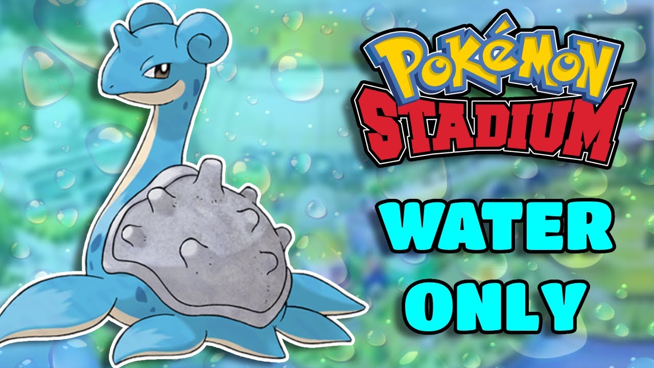 Can you beat Pokémon Stadium with only water Pokémon? - YouTube