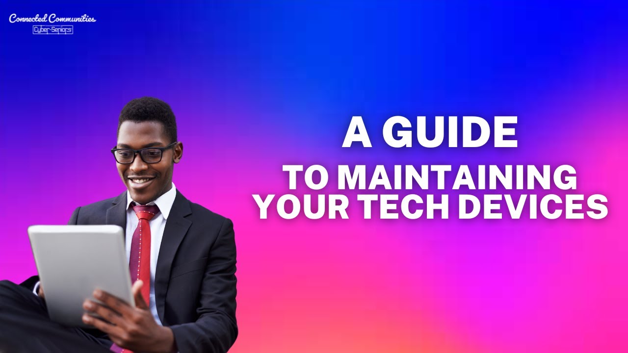 Maintaining Your Tech Devices - YouTube