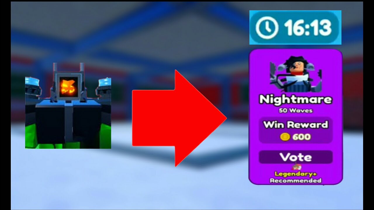 How To Beat Nightmare Mode With Corrupted Cameraman!!! (Read Comment ...