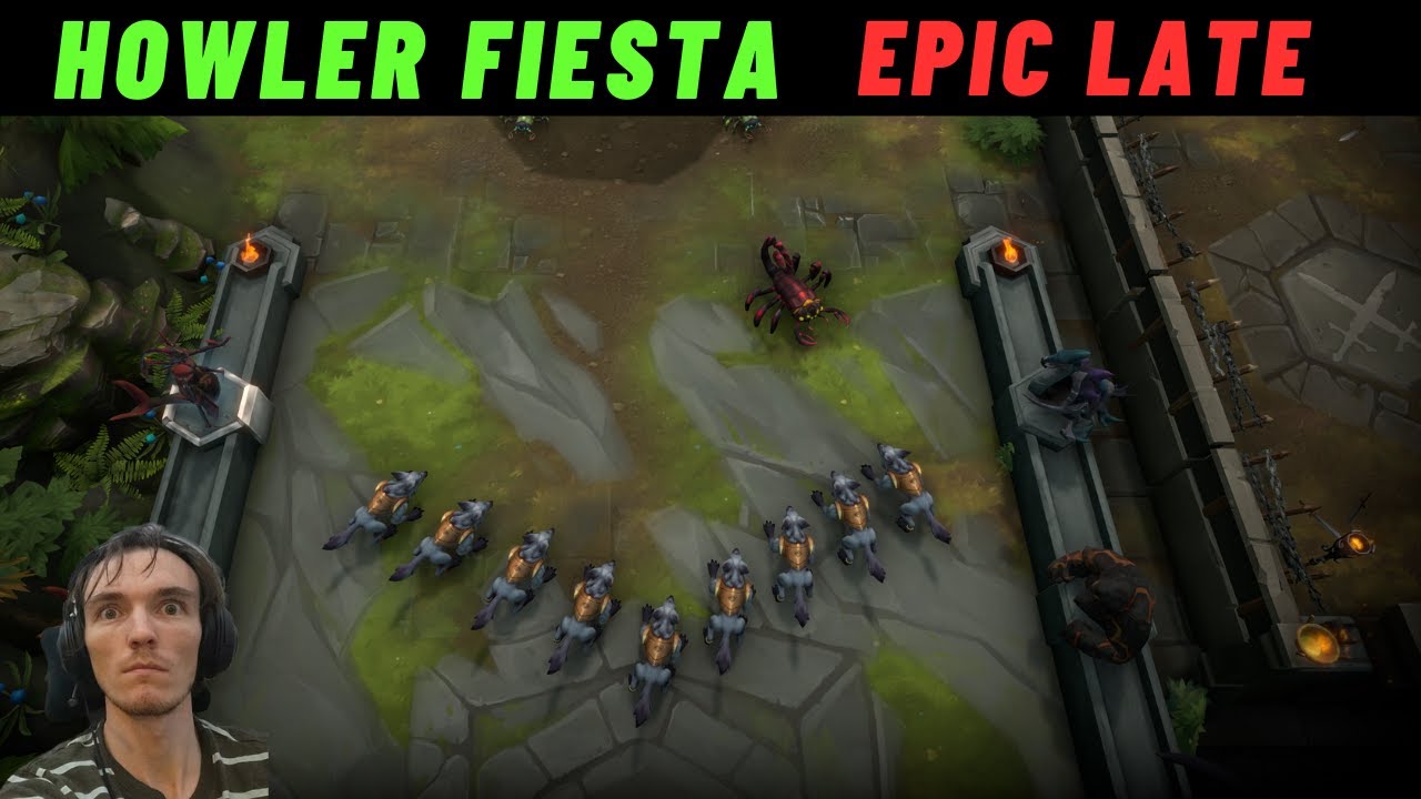 Howler Fiesta Turns Into Wild Late Game! Legion TD 2 : Ranked 2V2 ...