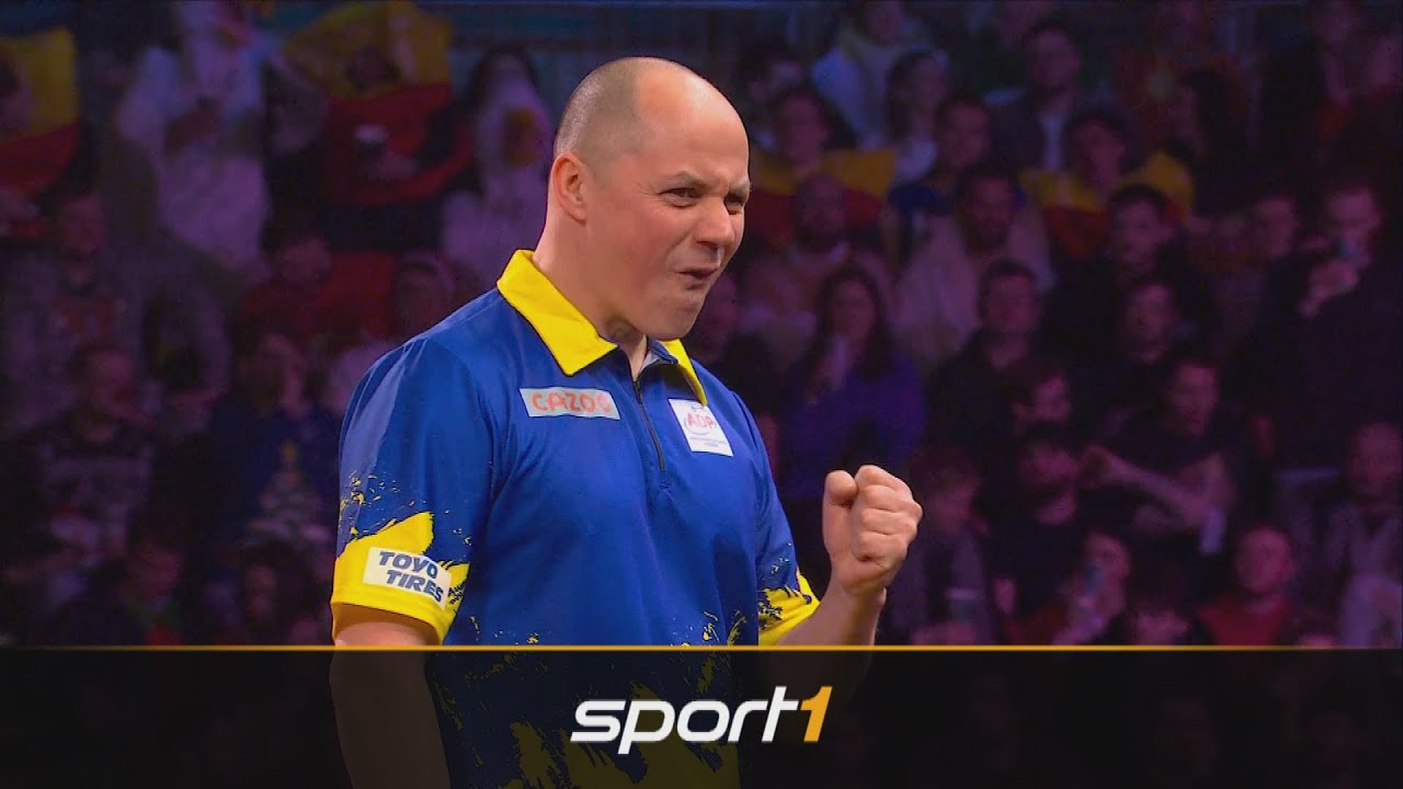 Ukrainer Omelchenko feiert emotionales Debüt im Ally Pally | SPORT1 - YouTube