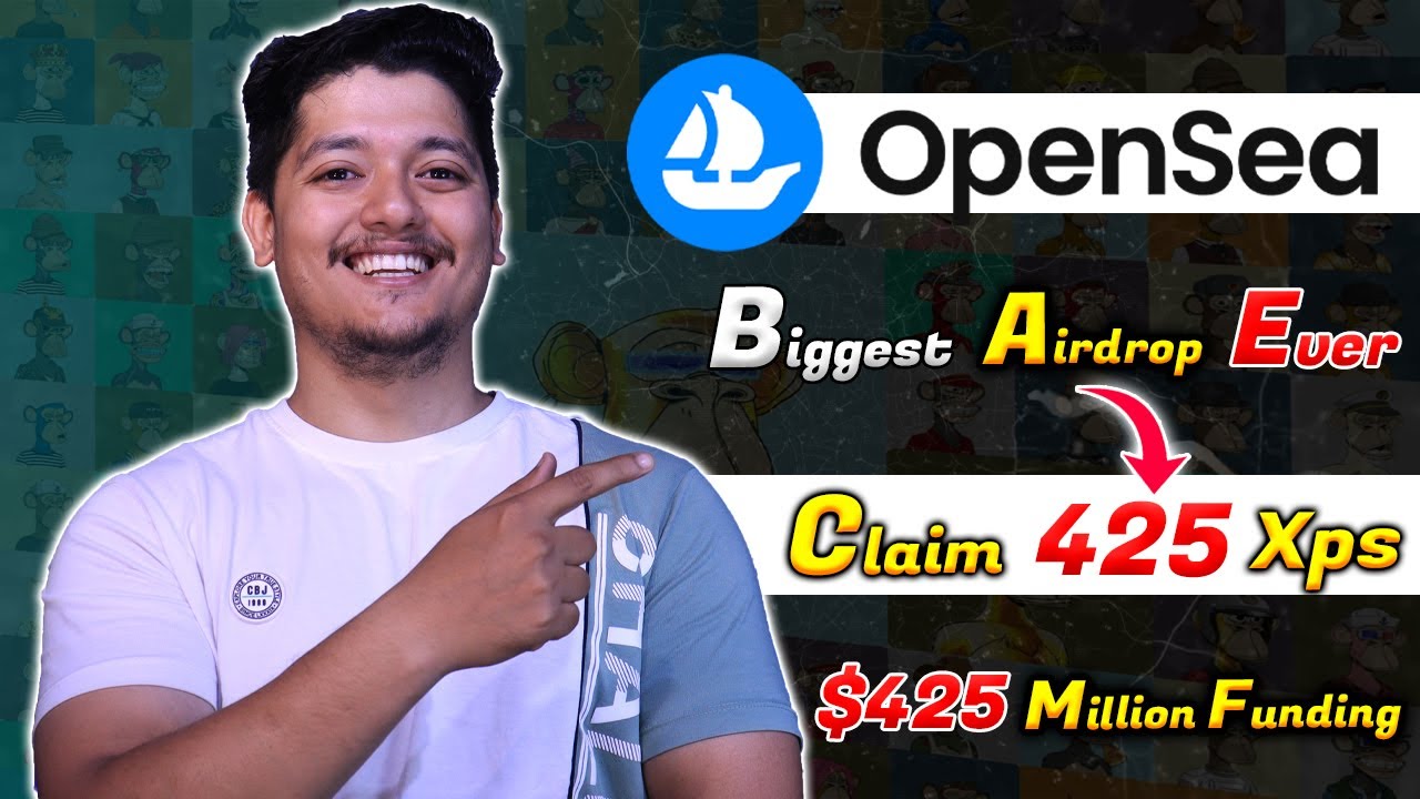 Biggest Airdrop $SEA 🪂 | OpenSea Claim 425 XPs Airdrop 2025 - $425 ...