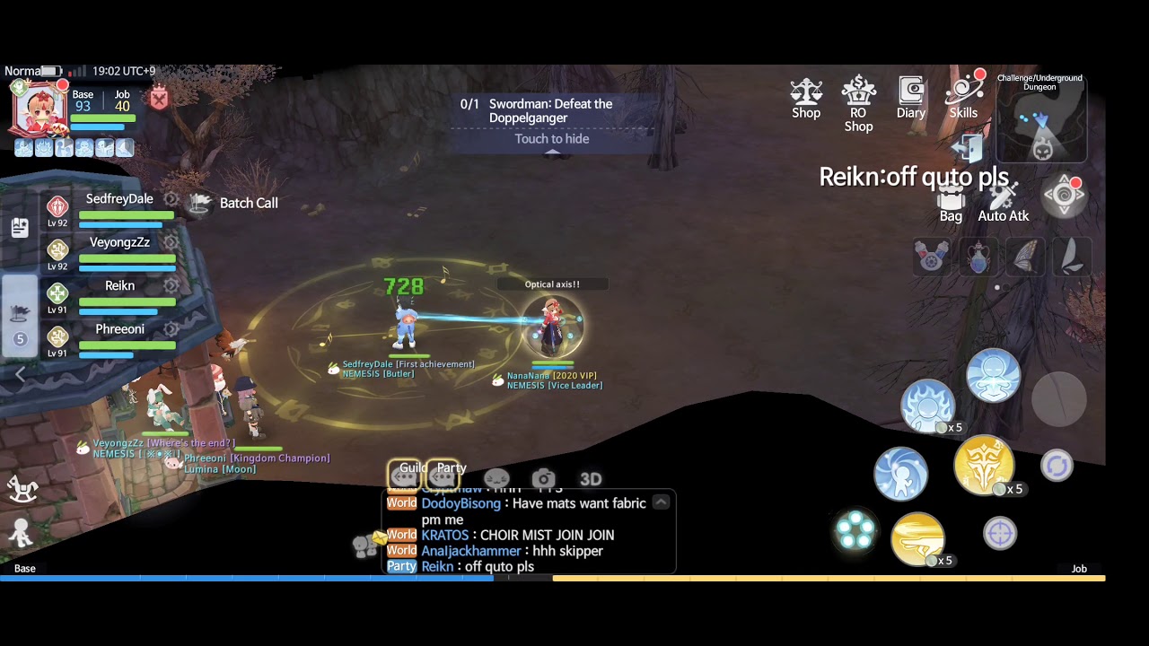 Ragnarok Origin: Champion Asura Strike Damage Test for HHH - YouTube
