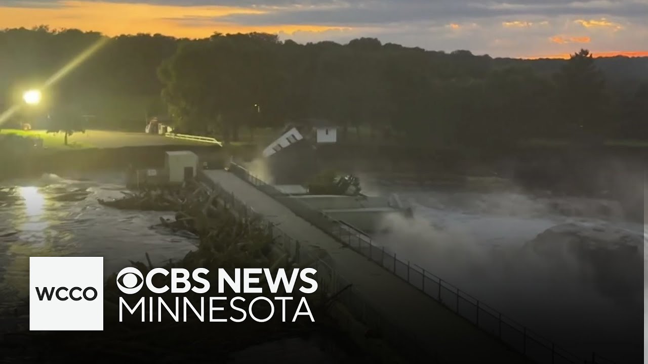 Iconic home on Minnesota's Rapidan Dam falls into Blue Earth River ...