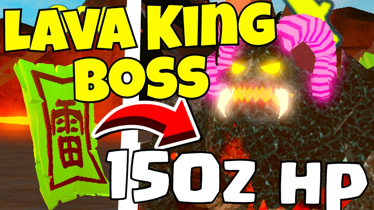 New OP Lava Kind Boss [Weapon Fighting Simulator] - YouTube