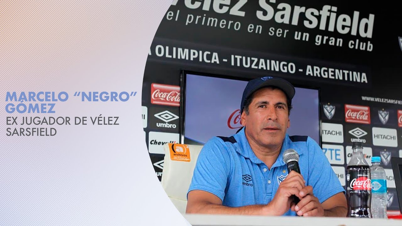 Marcelo Gómez: "Vélez me educó y es más que mi casa" - YouTube