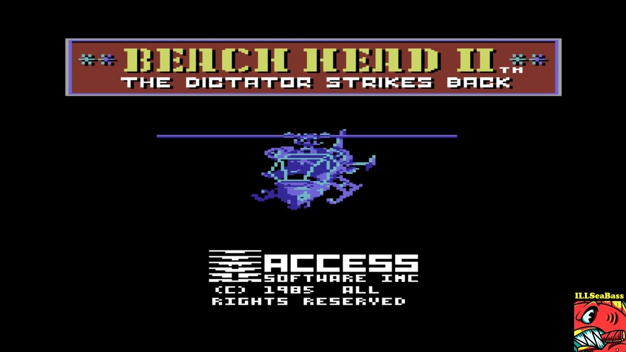 (Long Play) Beach Head II [COMMODORE 64] 293,000 - YouTube
